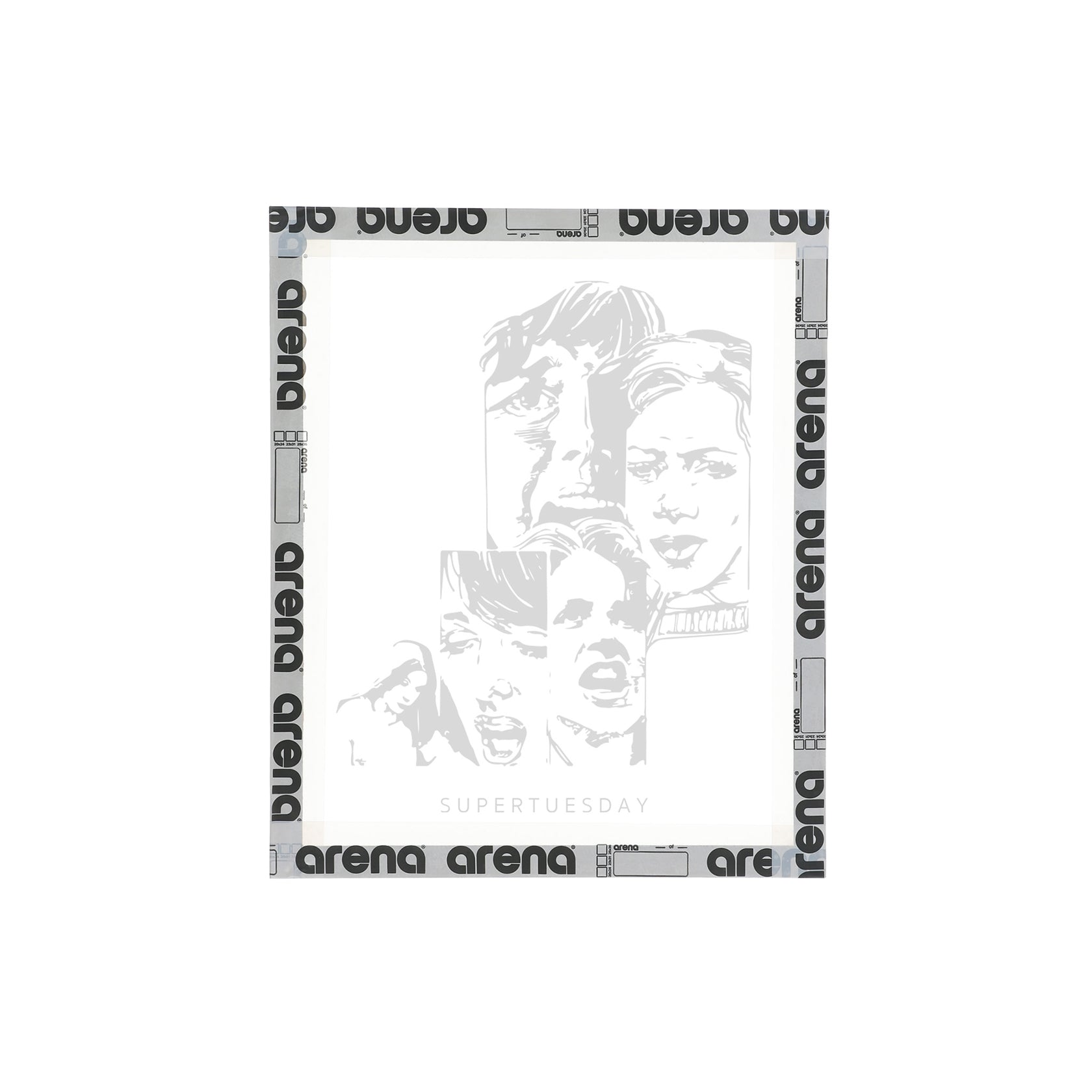 Standard 20" x 24" Pre-Burned Screen | Arena Screen Burning Services ...