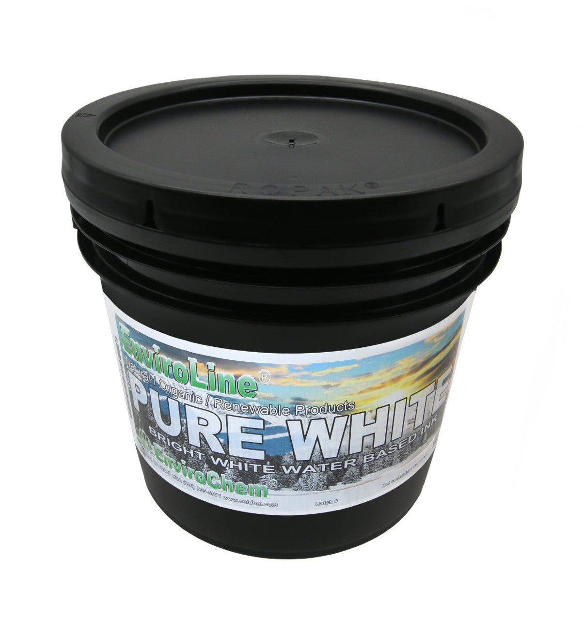 EnviroLine® Pure White Bright White Water Based Ink – Arena Prints